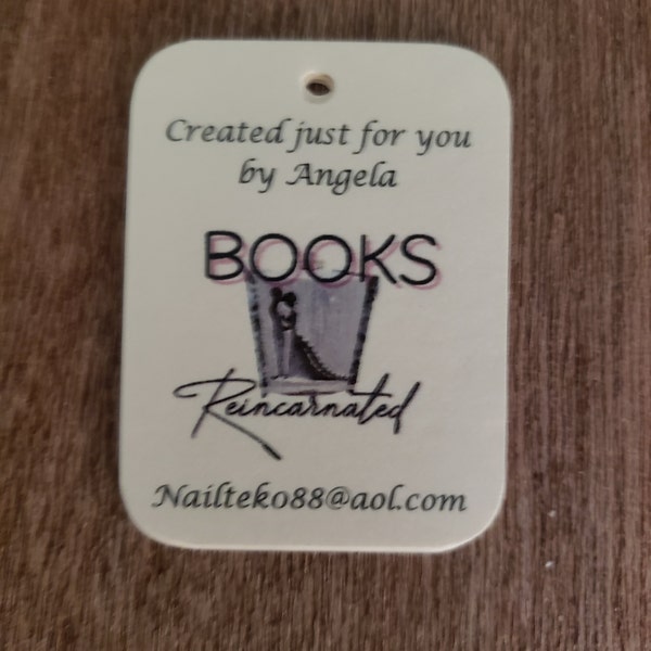 Square Personalized Tags - Large Custom Tags 2.5" . Product Packaging ...