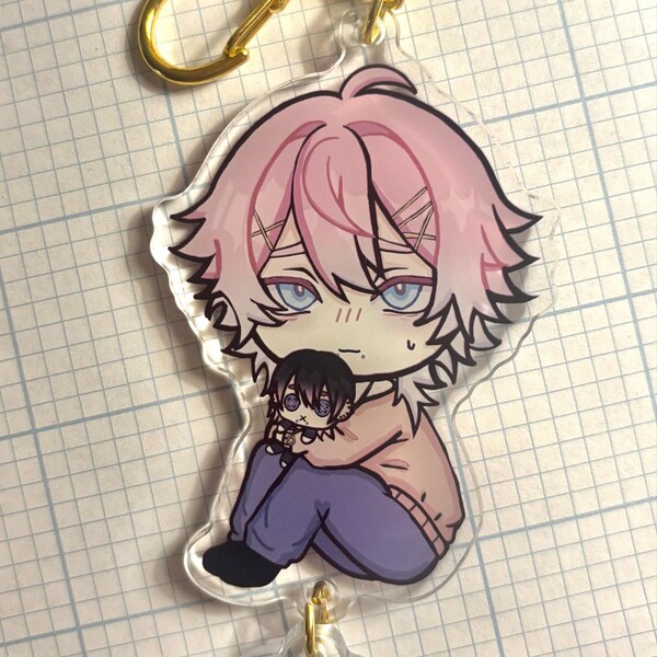 Ren Ren 14 Days With You Keychain | Cute | Gift | 14DWY | Chain | Chibi ...