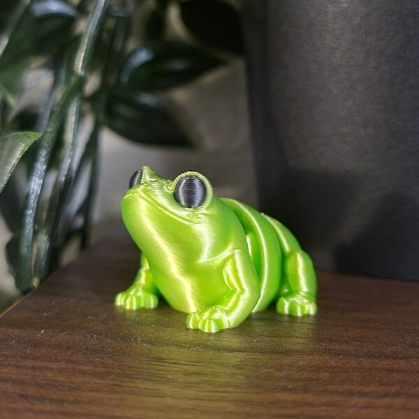 Fidget Frog Fidget Toy, Articulated Sensory Toy, Tiny Frogs, Flexible ...