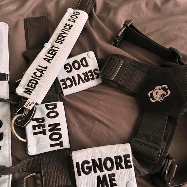 Vest adjustable Size, i'm Deaf and Partially Sighted, Light Weight Sd ...