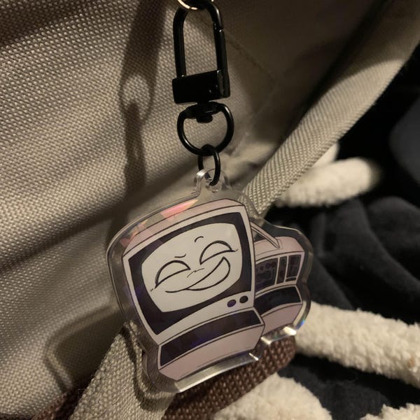 PREORDER - Roblox Pressure Holographic Acrylic Keychains - Sebastian ...