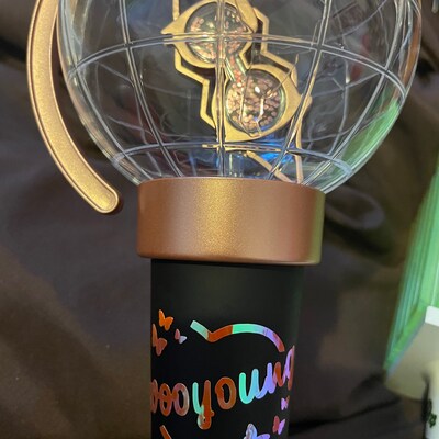 Ateez Lightstick Name Decal ateez Name Stickers for Lightiny Freebie - Etsy