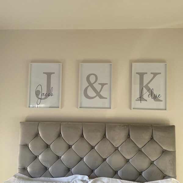 Boho Abstract Wall Art Prints Boho Wall Decor Set of 3 Prints Scandi ...