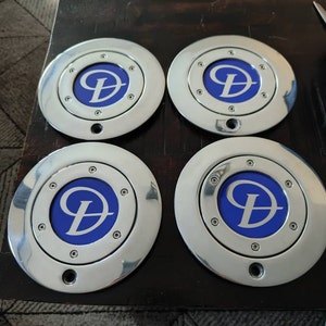 Metal Stickers Custom Car / Wheels Center Cap Logo Badge Wheel Trims ...