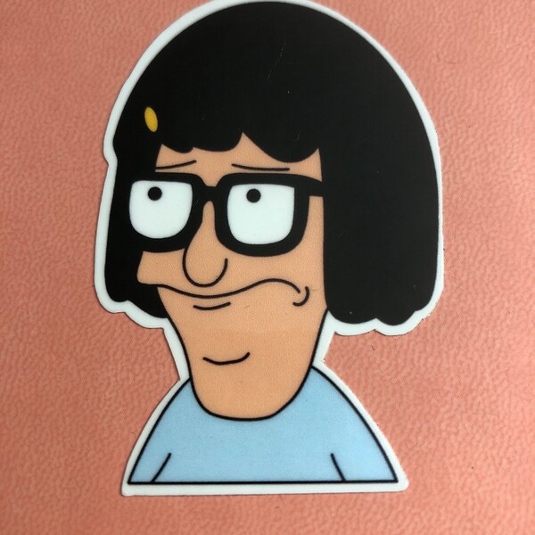 Tina Belcher Laptop Sticker | Bob's Burgers - Etsy
