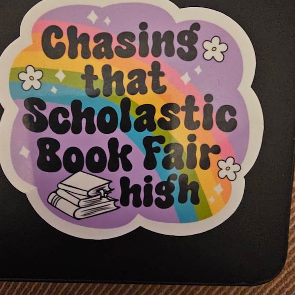 Chasing That Scholastic Book Fair High, Nostalgia Stickers for Kindle ...