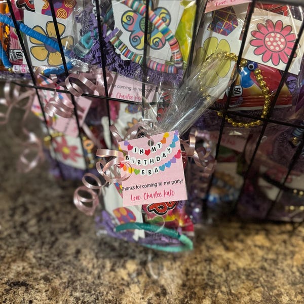 Editable Back to School Goldfish Treat Bag Tag, Teacher Gift to ...