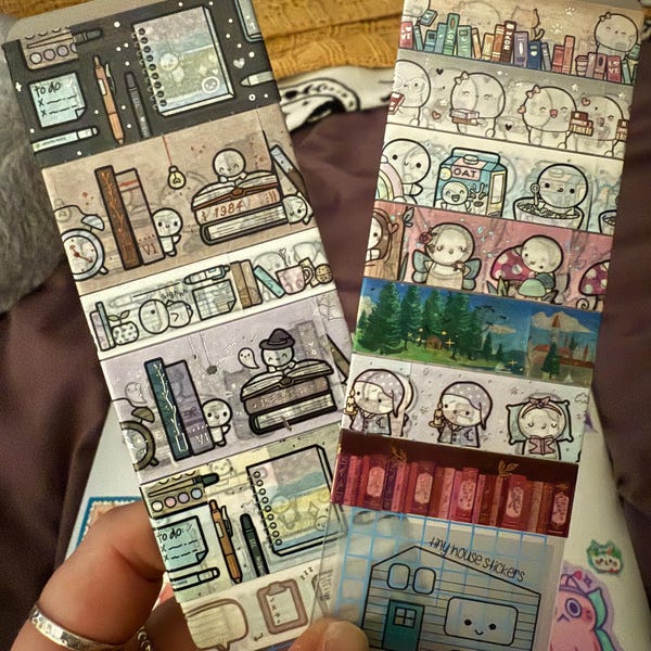 Washi Tape Samples, No White Space Stickers, Sold by 0.5 M Lengths ...