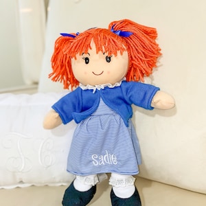 Personalized Cuddle Time Rag Dolls Ages 3 Soft Doll for Kids Plush Toy ...