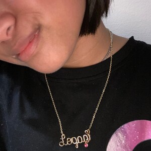 Custom Name Keychain With Heart Keyring Wire Name Keychain | Etsy