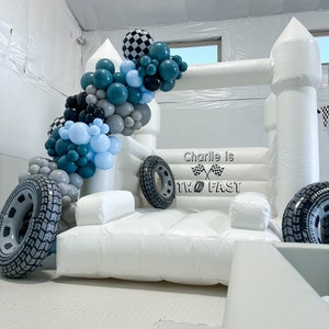 First Birthday Decal Fast One Backdrop Fast One First Birthday Happy ...