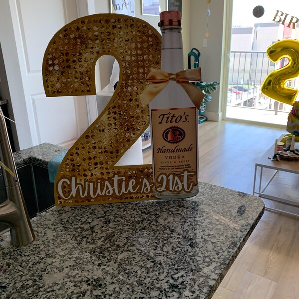 Custom 21st Birthday Sign: Personalized Celebration Poster (digital ...