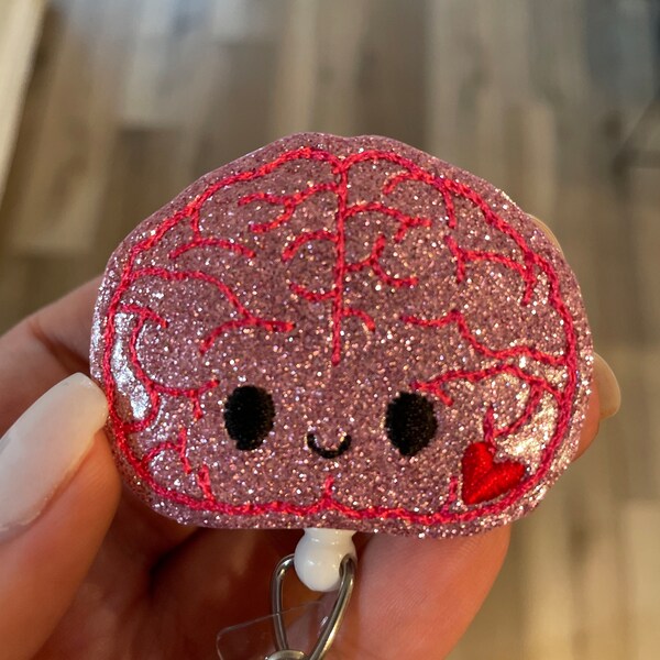 Brain Badge Reel, Neuro Nurse Badge Reel, Neurology Badge Reel ...