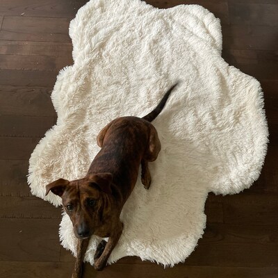 Cloud Rug Nursery Ivory Decorative Floor Mat - Etsy