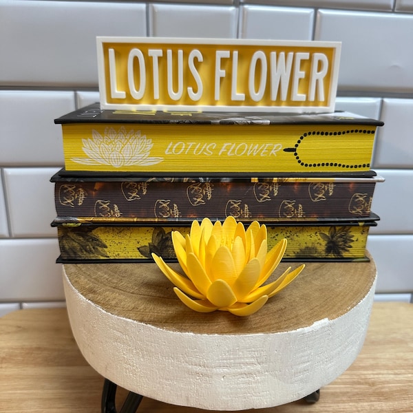 Lotus Flower Rina Kent God of Fury Officially Licensed 3D Printed ...