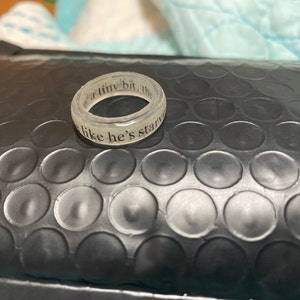 ACOTAR Book Page Ring - Etsy