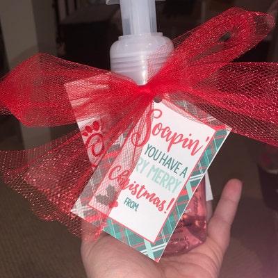 Soapin' You Have A Very Merry Christmas Printable Christmas Tags to ...