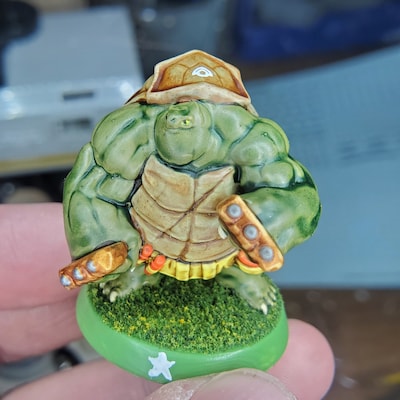 Tortle Brawler Resin Miniature Dnd Miniatures Dungeons & Dragons ...