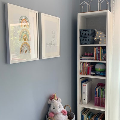 Pastel Rainbow You Are My Sunshine Printable Wall Art, Boho Rainbow ...