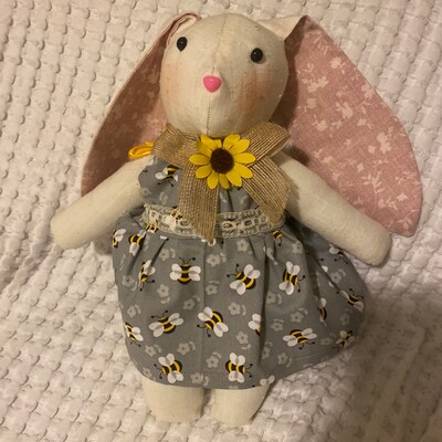 Animal Toy Pattern Small Bunny Sewing Pattern Stuffed Toy PDF Pattern ...