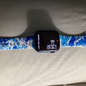 Thin Blue Line Watch Band Compatible With Apple Watch Samsung - Etsy