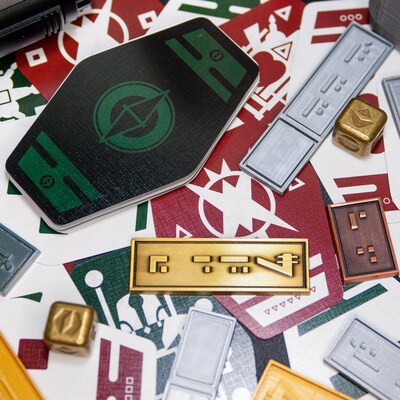 Two-player Starter Sabacc Set 32 Credits Star Wars Sabacc Chips Star ...