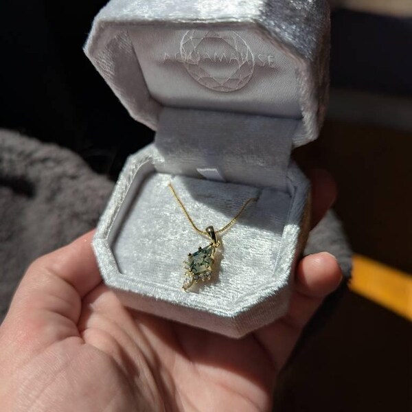 Starry Night & Trees Couples Ring Set- Galaxy Sandstone His and Hers ...