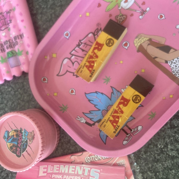 Powerpuff Gals Baby Pink Grinder 50mm Stoner Girls Gift - Etsy