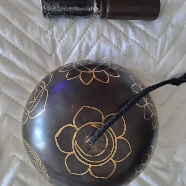 Spiritual Burma Bell Kyeeze Burmese and Dorje-singing Spinning Bell ...