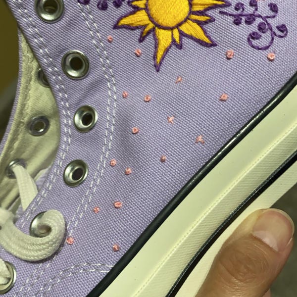 Custom Converse Embroidered Shoes Converse Chuck Taylor 1970s Custom ...