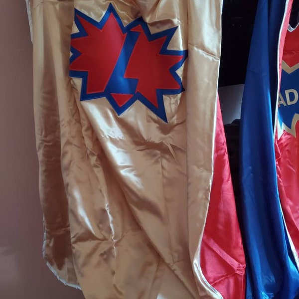 Adult Personalized Superhero Cape | Custom Super Hero Cape With Emblem ...