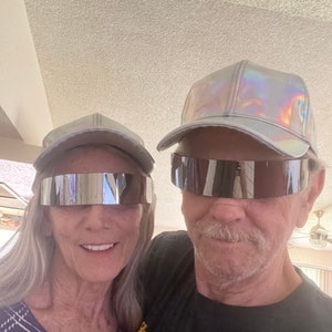 Y2k Futuristic Silver Mirror Sunglasses | Cyber Punk |futuristic ...