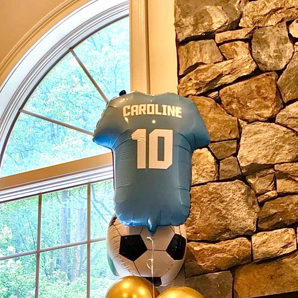 Personalised Football Balloon Set, Uninflated, Football Balloons ...