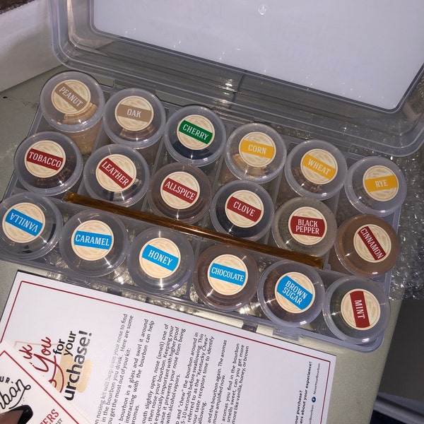 Bourbon Nosing Kit (original) - Gift for Bourbon Lover - Etsy