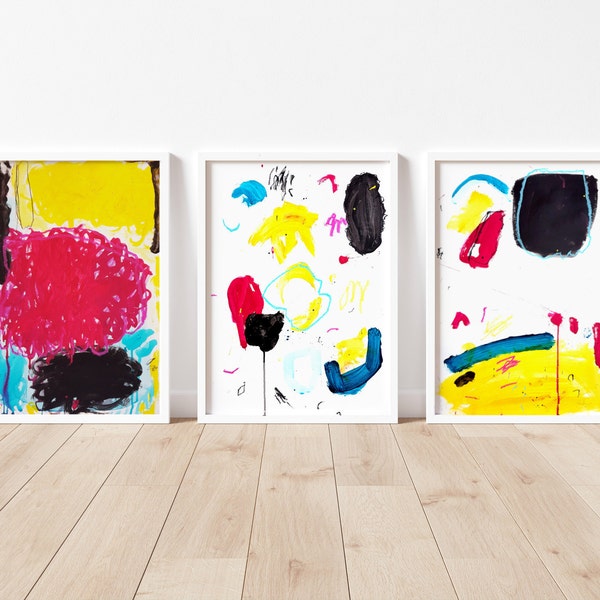 Set of Three Vertical Frames, White Three Frame, Three Frame Mockup, 3 ...