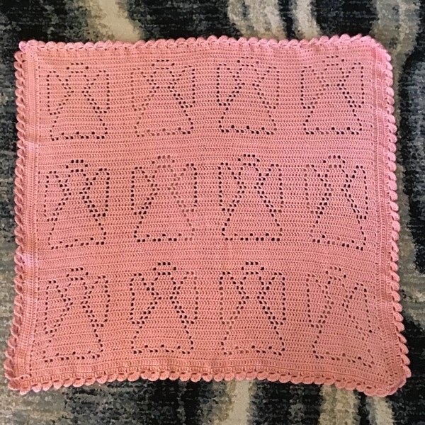 Crochet Angel Blanket Pattern | Angel Filet Crochet Pattern | Religious ...