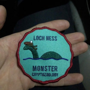 Kraken Cryptids Series Embroidered Patch Cryptozoology | Etsy