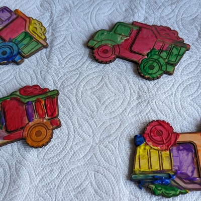 I Got Mooned Ohio State Refrigerator Magnet. Wooden 2024 Ohio Eclipse ...