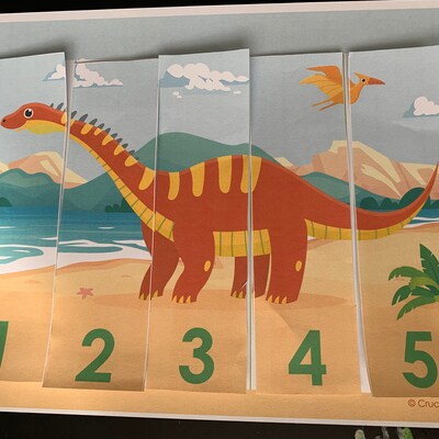 Dinosaur Busy Book: Preschool Printable Activity Book, Homeschool ...
