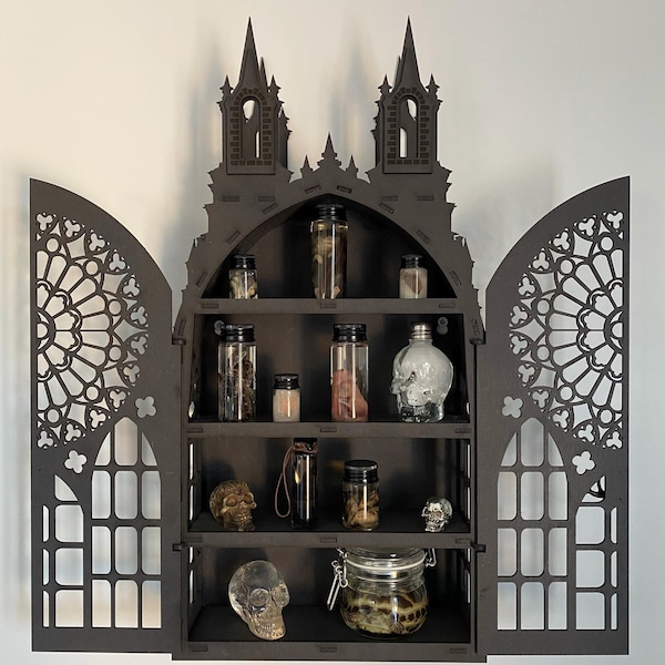 Gothic Display Cabinet, Gothic Décor, Gothic Tower, Gothic Castle ...