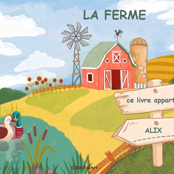 Farm Busy Book Printable Toddler Activities Montessori Homeschool ...