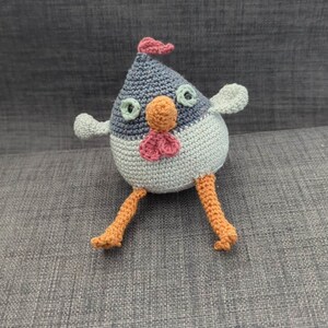 Amigurumi Hen Pattern Stupid Hen Crochet Tutorial, Printable Pdf, DIY ...