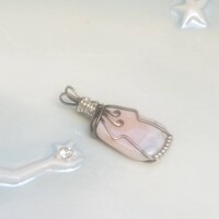 Amethyst Sphere Pendant: Natural Purple Quartz Gemstone Crystal Ball ...