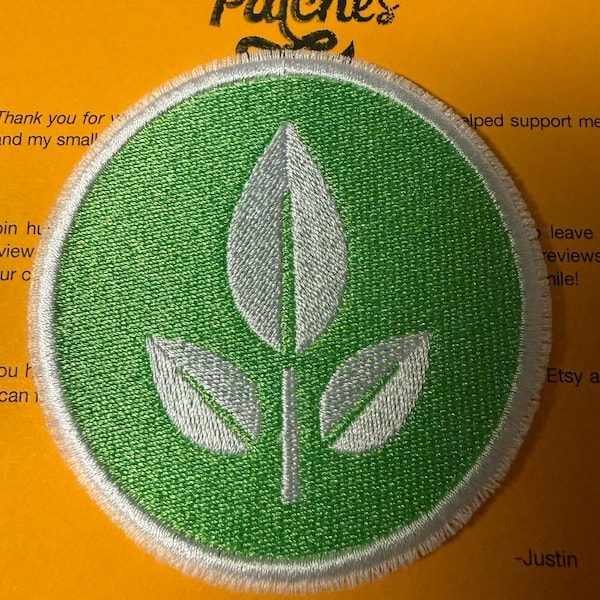Eve Plant Directive Badge From Disney's WALL-E Fully Embroidered Sew-on ...