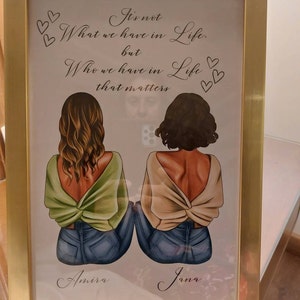 Best Friends Memorial Gift, Mom Memorial Gift, Memorial Friendship Art ...