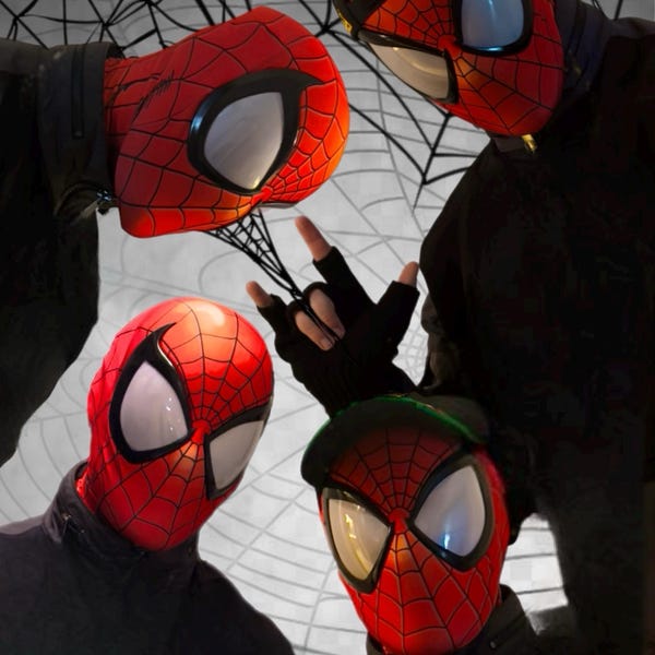 Spider Man 2 Black Mask, Amazing Spider Man, Cosplay, Halloween Gift ...