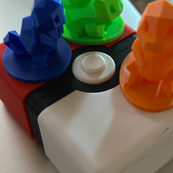 Pokémon Card Storage Chest - 3D Printed Pokémon Card Organizer ...