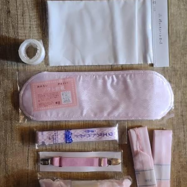 Sale! 11 Items Starters Kimono Kitsuke Set Japanese Kimono Dressing ...