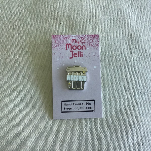 Weeaboo Trash Hard Enamel Pin GLITTER EDITION - Etsy