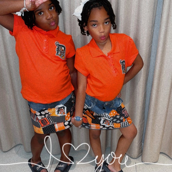 Ole Miss University of Mississippi Rebels Custom Patch Denim Skirt ...